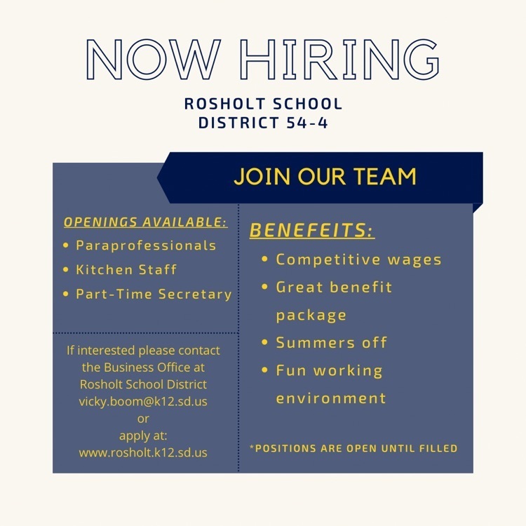 Live Feed | Rosholt School District